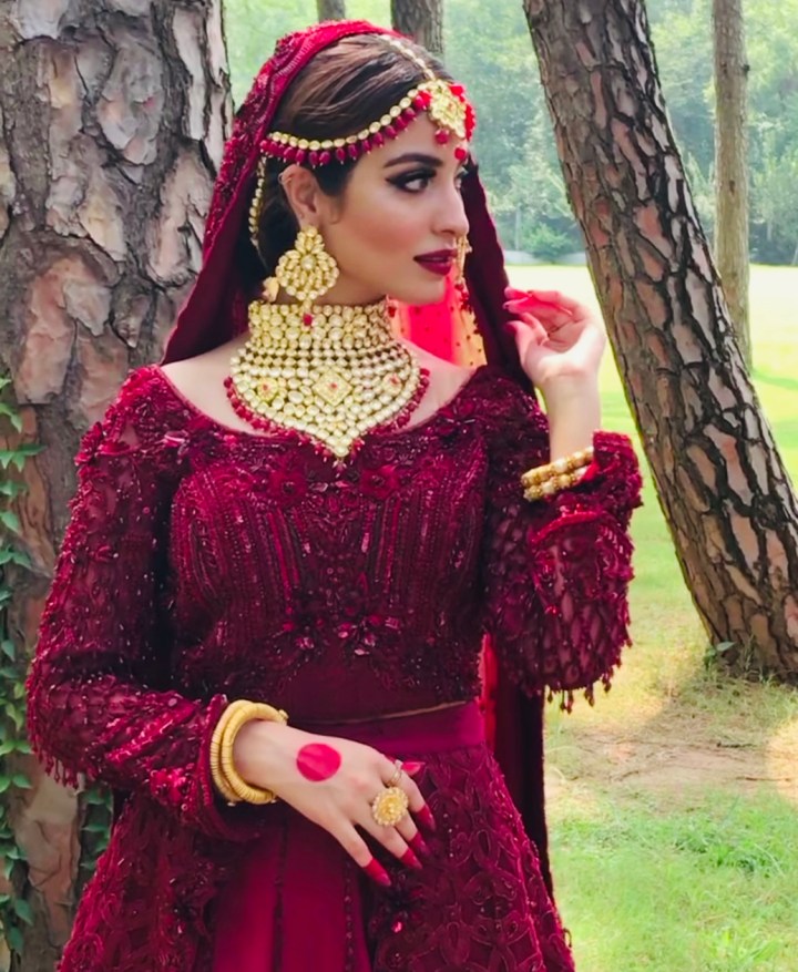 Kinza Hashmi’s latest bridal photo shoot – THE ODD ONEE