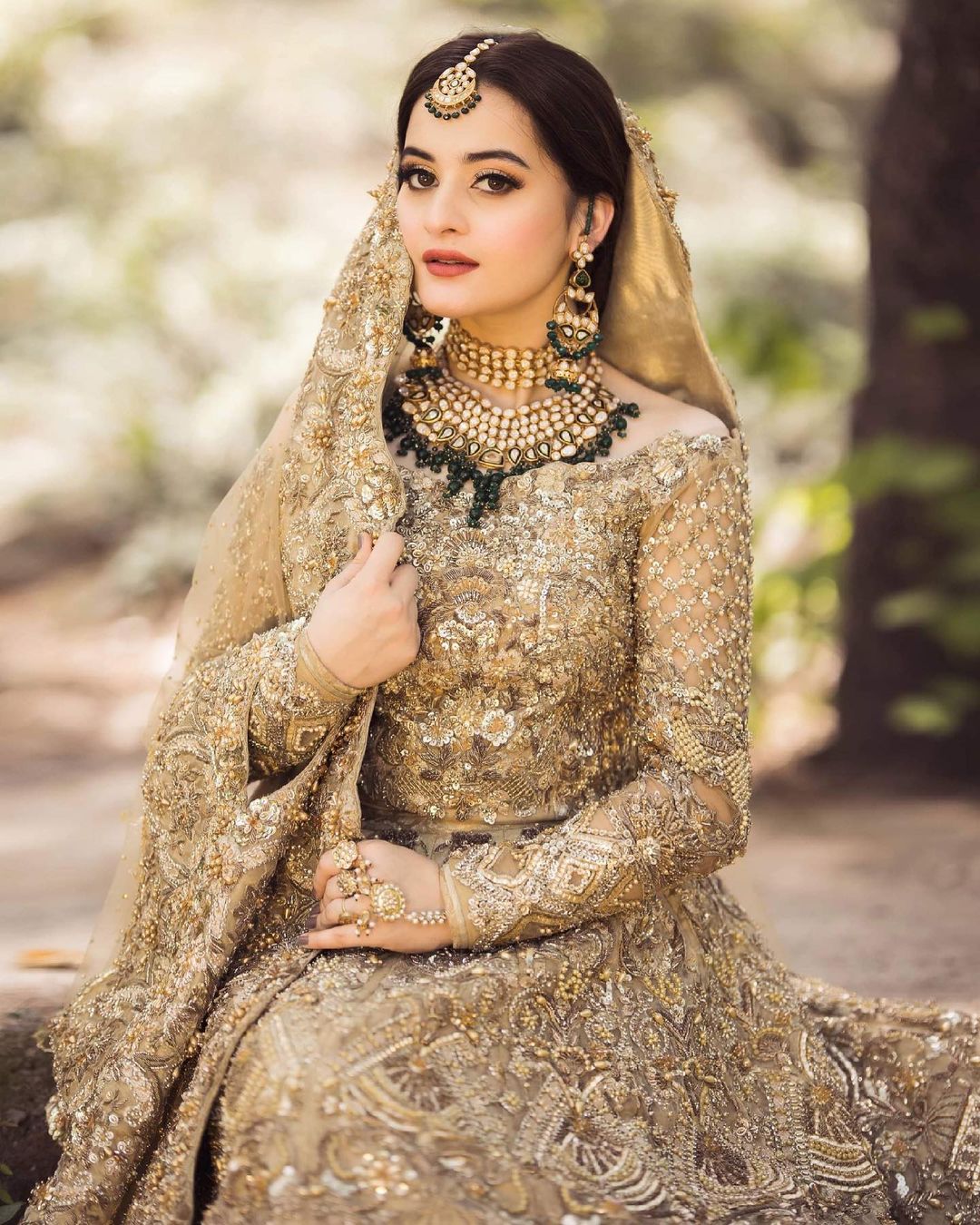 Aiman Khan Latest Bridal Photoshoot for Rahat Afridi – THE ODD ONEE