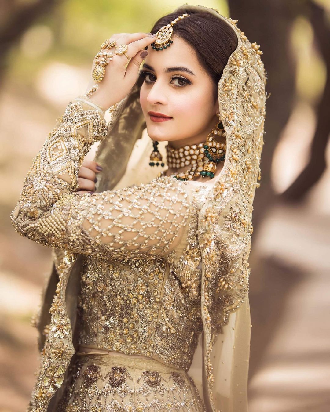 Aiman Khan Latest Bridal Photoshoot for Rahat Afridi – THE ODD ONEE