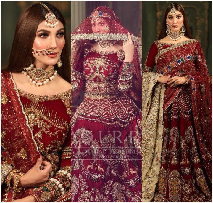 Nazish Jahangir Exquisite Bridal Photoshoot – THE ODD ONEE