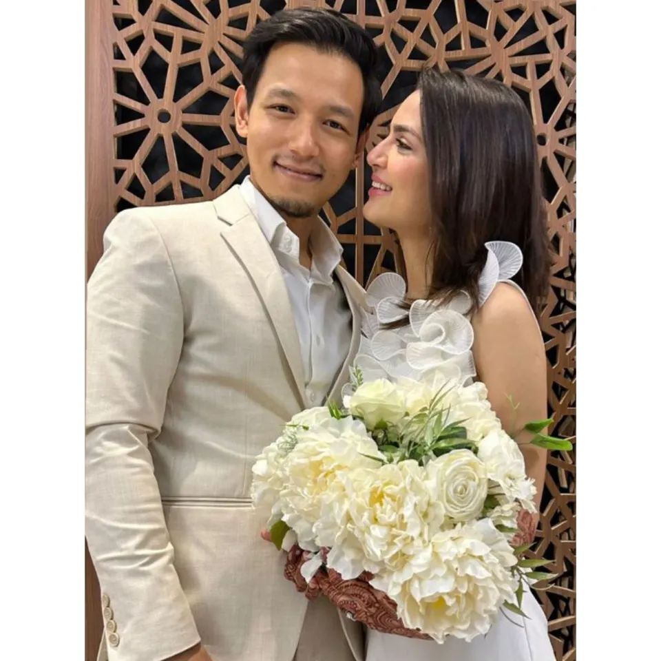 Madiha Imam tied the knot with producer Moji Basar in Dubai – THE ODD ONEE