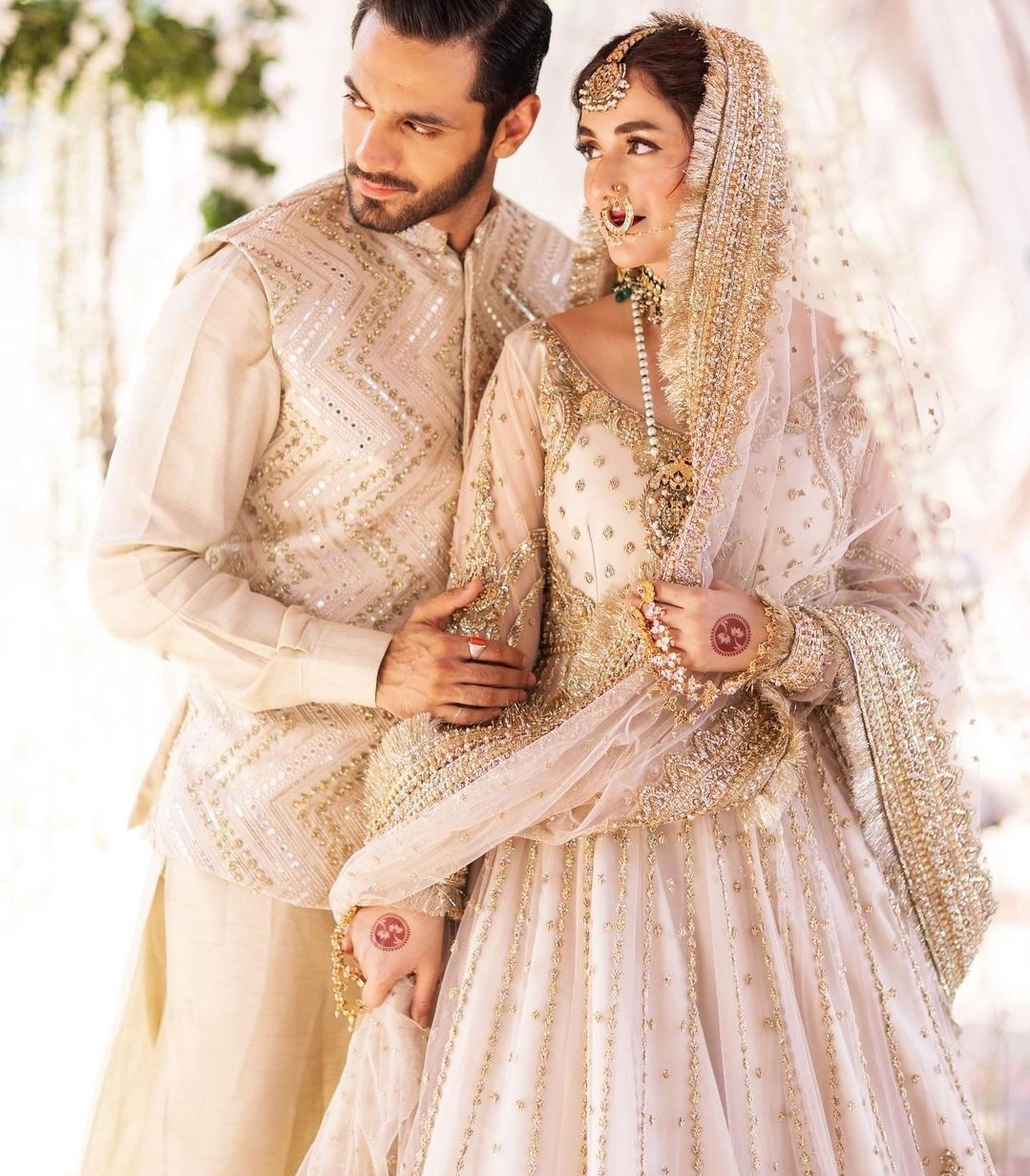 Bride and Groom Nikkah look for summer and autumn weddings – THE ODD ONEE