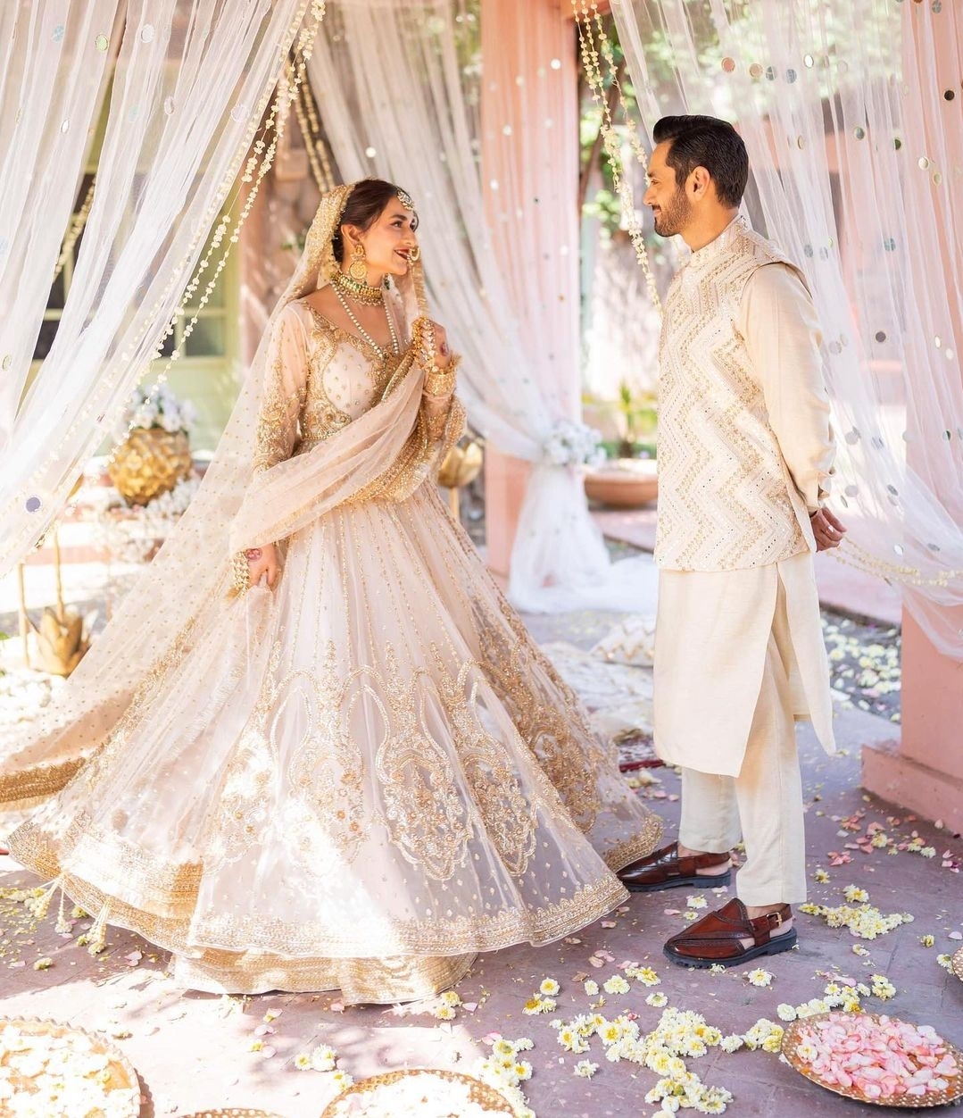 Bride and Groom Nikkah look for summer and autumn weddings – THE ODD ONEE