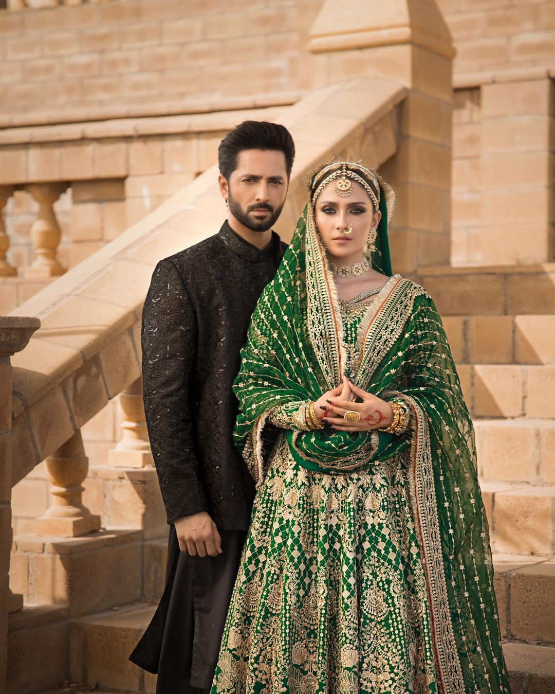 Danish Taimoor and Ayeza Khan Poses for Wedding Photoshoot – THE ODD ONEE